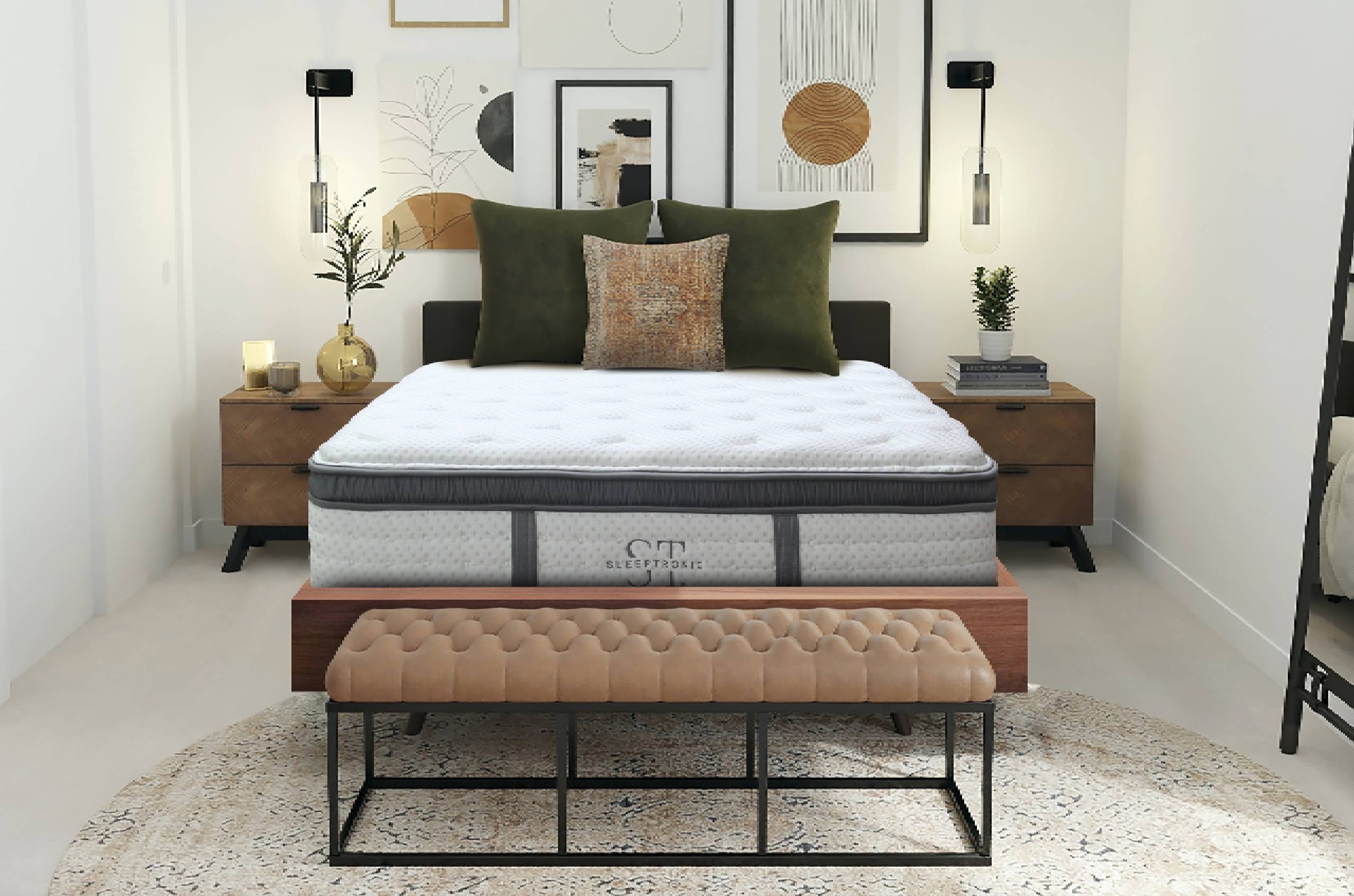 SleepFlex Plush Pillow Top - Sleeptronic®